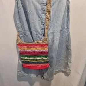 The Sak | Bags | The Sak Limited Edition Rainbow Crochet Macrame ...